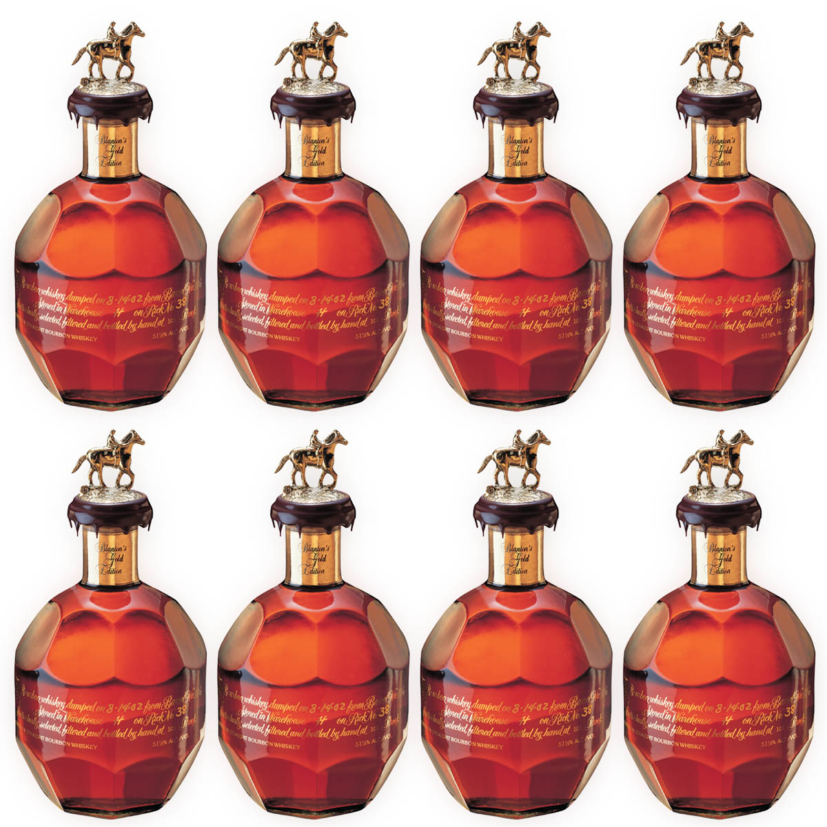 Blanton's Gold Edition Complete Horse Collection | Premium Bourbon Set ...