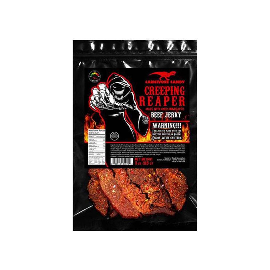 Carnivore Candy Creeping Reaper Beef Jerky – i Shop Liquor