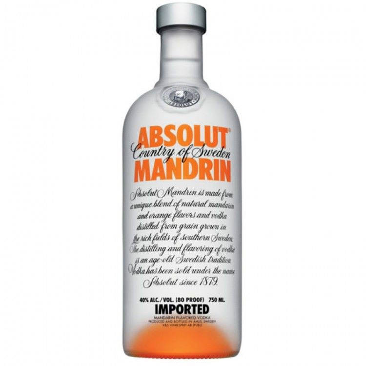 Buy Absolut Mandrin Vodka | Lively Mandarin Flavored Vodka – i Shop Liquor
