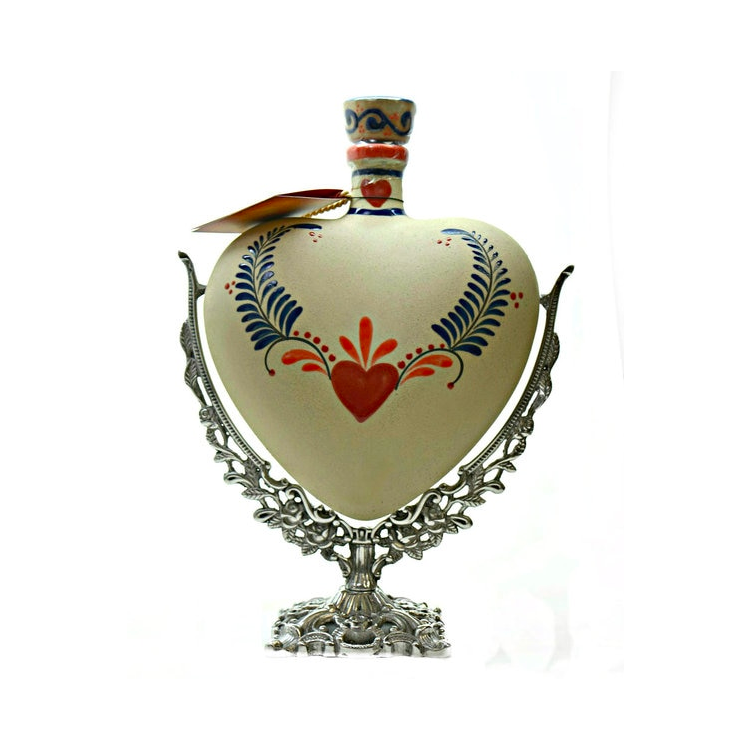 [BUY] Grand Love Ceramic Heart Extra Anejo Tequila | Fast Delivery – i ...