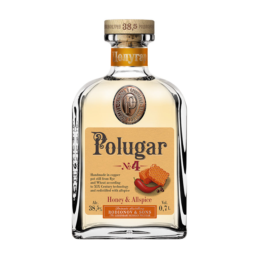 Polugar No. 4 Honey and Allspice Vodka – i Shop Liquor